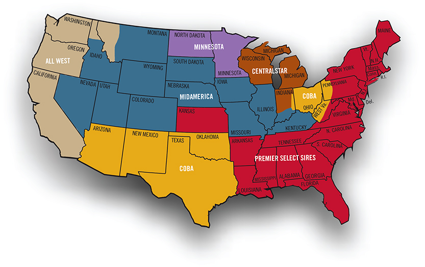 Your Local Cooperative Contacts - Select Sires Beef